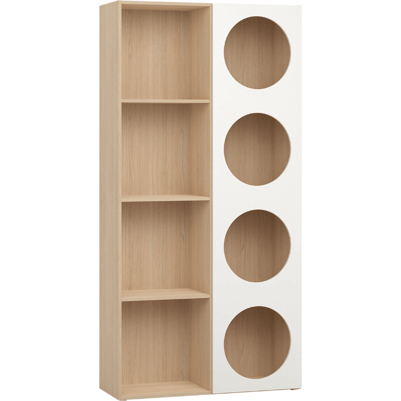 Wide shelf with front door arrangement 6