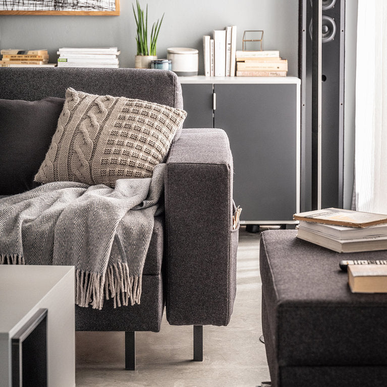 Slide Sofa III - Velvet deep green