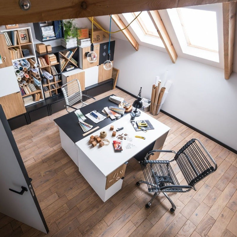 Innovative Transformer Desk - White Top | Young User Collection