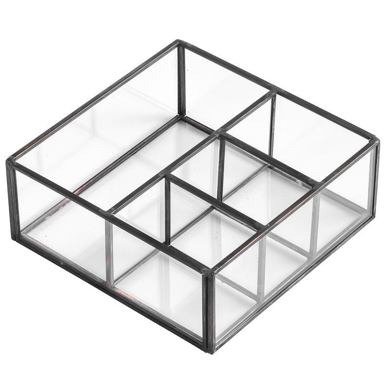 Sevi glass organizer box